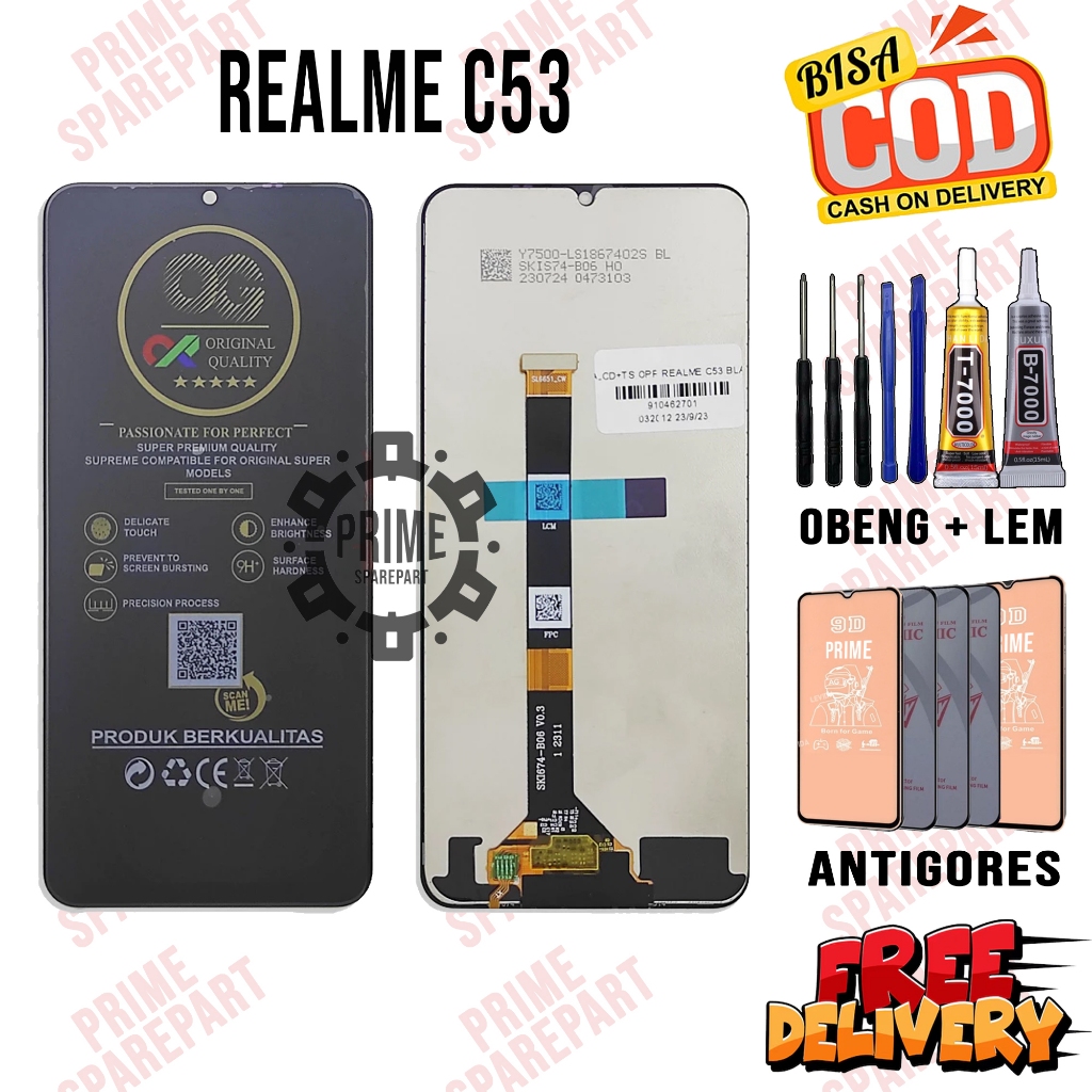 Jual Lcd Touchscreen REALME C53 Original Oem Lcd REALME C53 Fullset | Shopee Indonesia