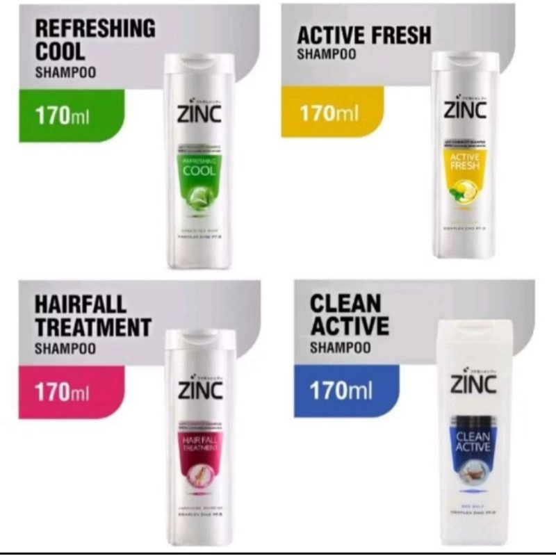 Jual Zinc Shampoo Botol 170 ml | Shopee Indonesia