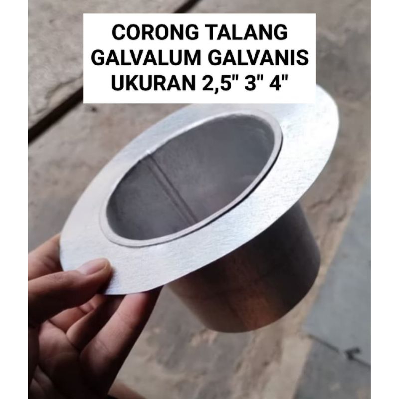 Jual CORONG SAMBUNGAN TALANG 2,5" 3" 4" BAHAN GALVALUM GALVANIS ANTI ...