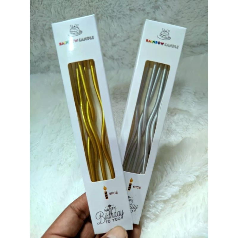 Jual lilin ulir spiral, lilin ulang tahun, | Shopee Indonesia