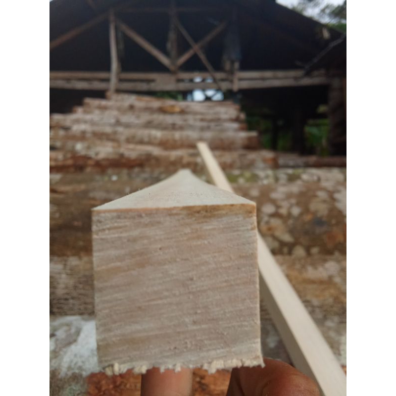 Jual 3X3 BALOK KASO RENG KAYU USUK 3X3 PANJANG 2,5METER SOLID SERUT ...