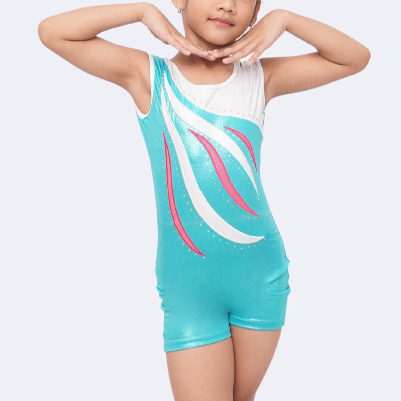 Jual SAVASA - GYMNASTICS LEOTARD - Emma White | Shopee Indonesia