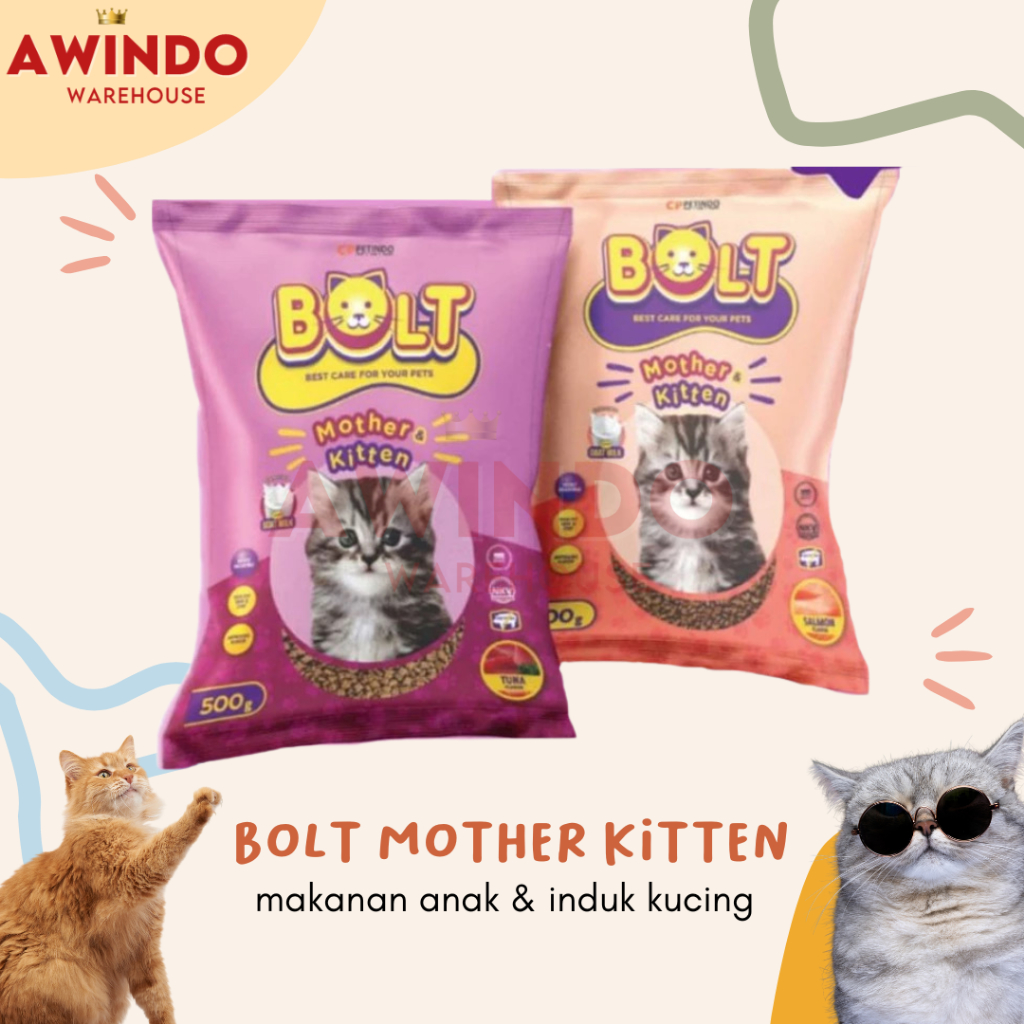 Jual BALMONT KITTEN MOTHER 500GR - Makanan Bolt Pakan Anak Induk Kucing ...