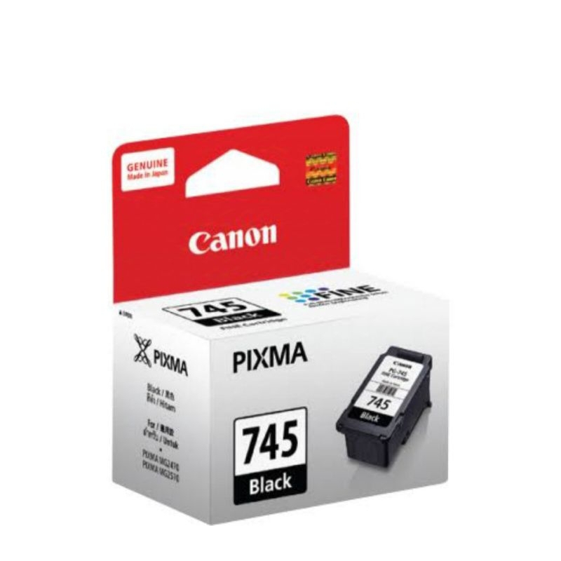 Jual Cartridge Tinta Canon PG745-Black MG2570s TR4570s MG3070 MG3077 ...