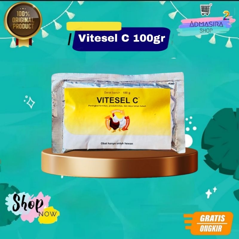 Jual VITESEL C 100 gram Medion Penambah Kesuburan Produktivitas dan ...