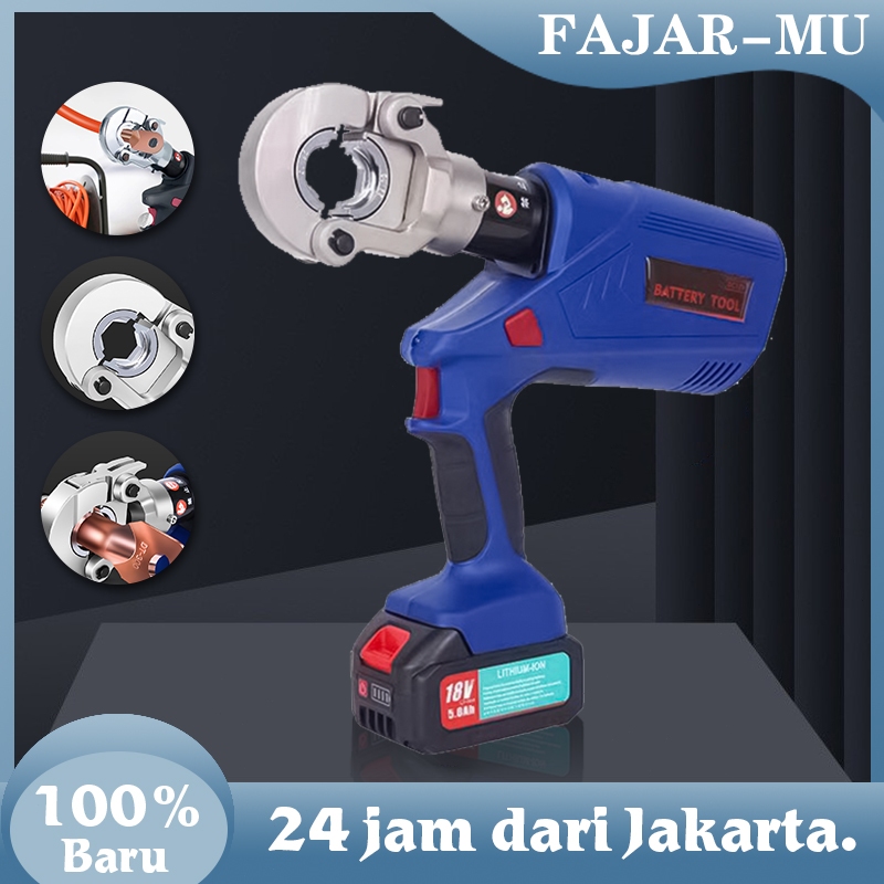 Jual Tang Press Skun Hidrolik Baterai EZ-300 Battery Hydraulic Crimping ...