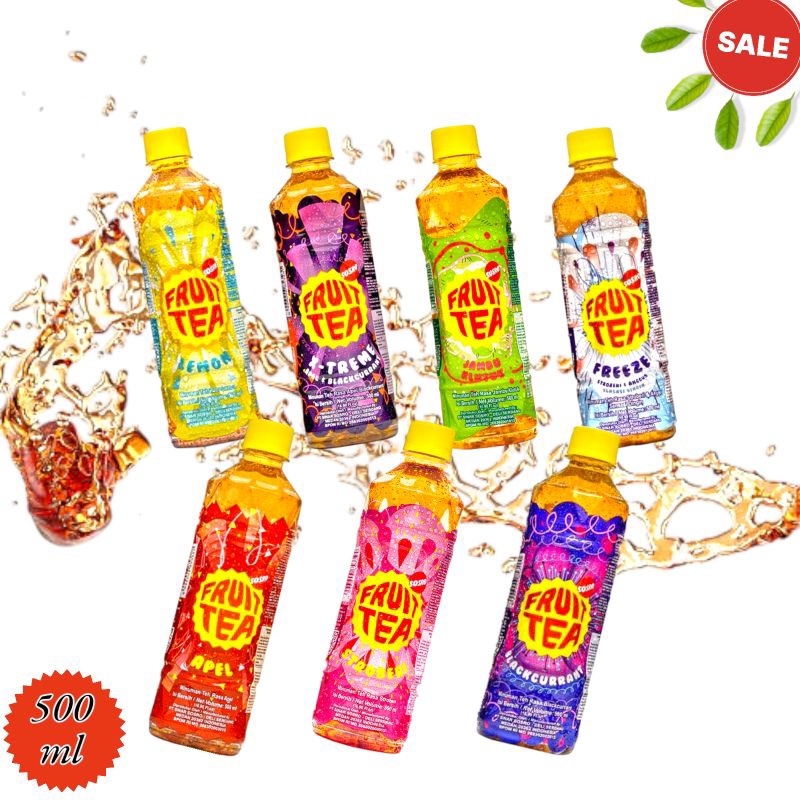 Jual FRUIT TEA BOTOL 500 ML | Shopee Indonesia