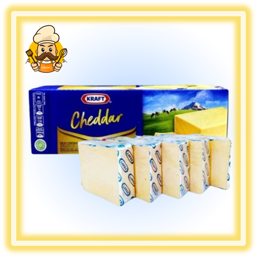Jual KEJU KRAFT CHEDDAR REPACK | CHEDDAR KRAFT CHEESE 2kg Repack | ECER ...