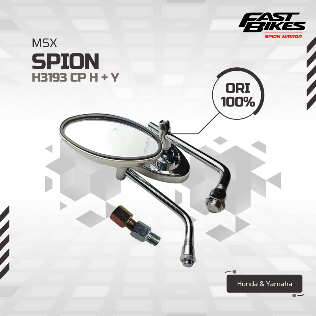 Jual MSX Spion Variasi Universal Model Oval Vespa Universal Yamaha ...