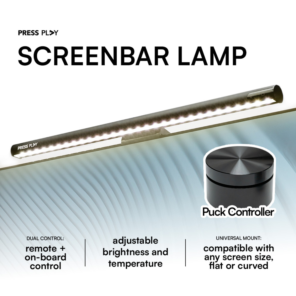 Jual Screenbar Lamp Lampu Monitor Hanging Light by Press Play. | Shopee ...