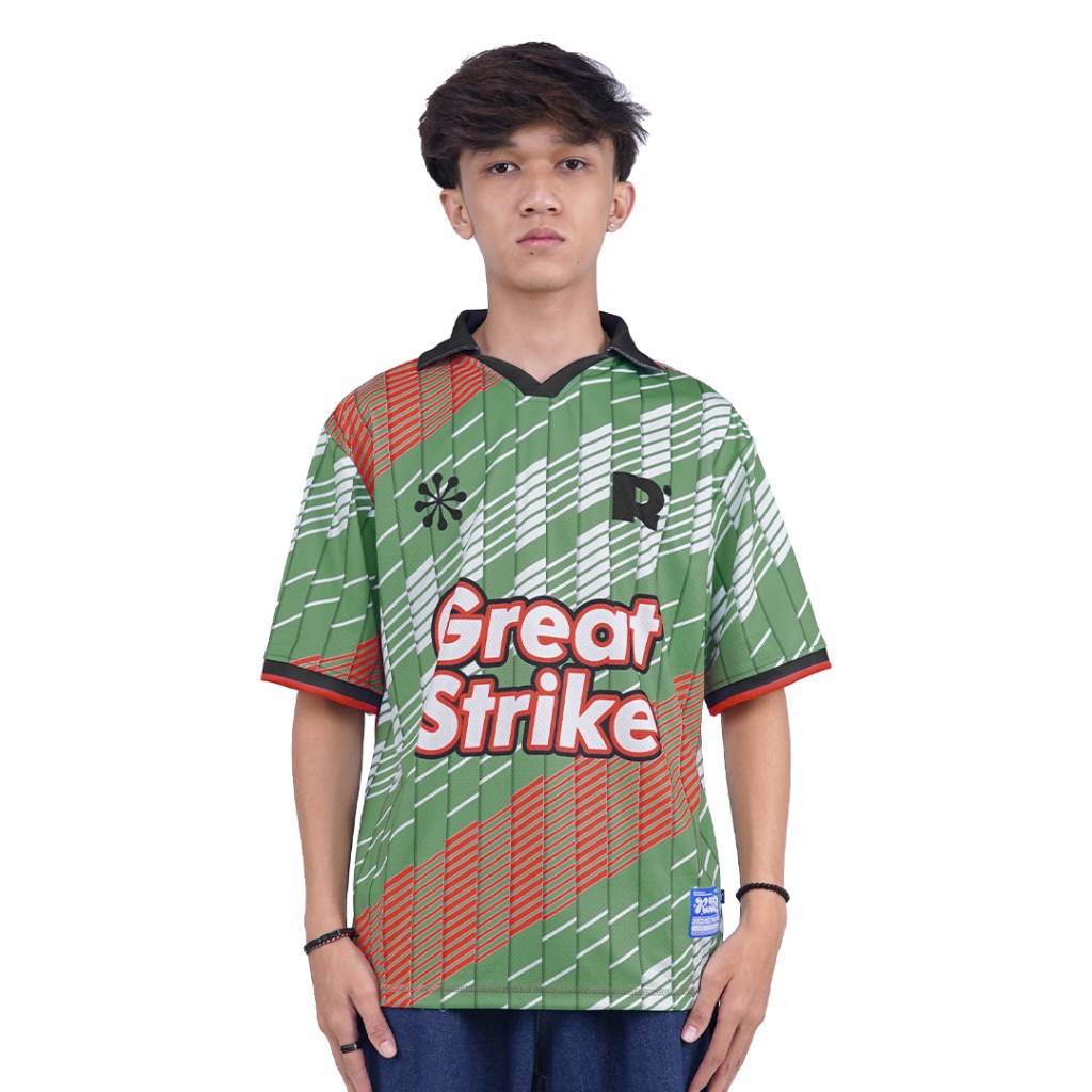 Jual RZQ / GREAT STRIKE / OOTD SERIES / Jersey / Oversize / Streetwear ...