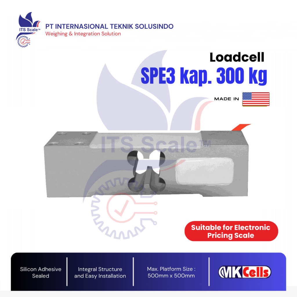 Jual Load Cell Timbangan 300kg / Load cell MK-CELLS SPE3 300kg | Shopee ...