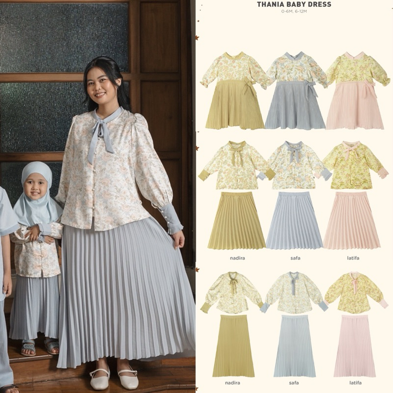 Jual Bohopanna RAYA THANIA Set Raya Anak & Dewasa / Baju Lebaran Raya ...