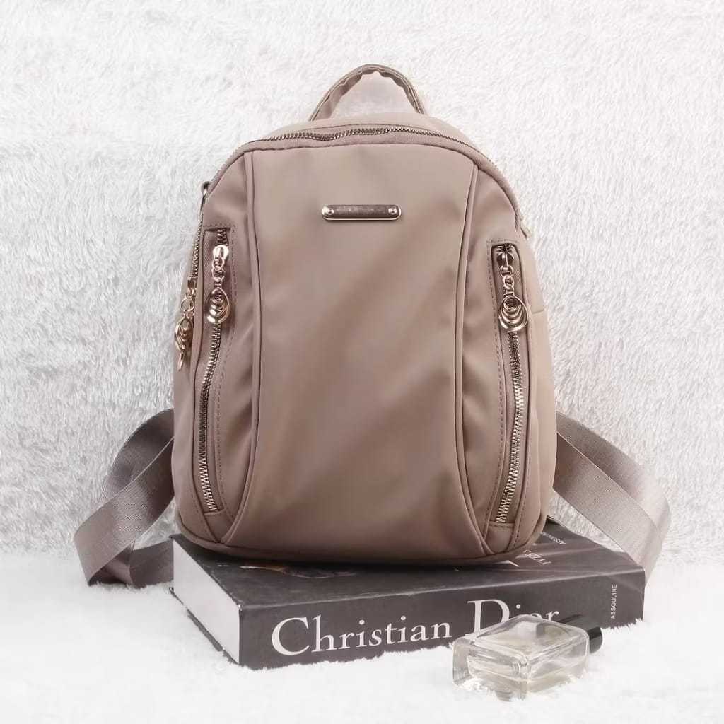 Jual Tas Ransel Simple Kekinian Minimalist Grisell Backpack | Shopee ...