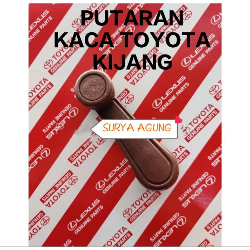 Jual PUTARAN KACA TOYOTA KIJANG KF40 / 5K | Shopee Indonesia