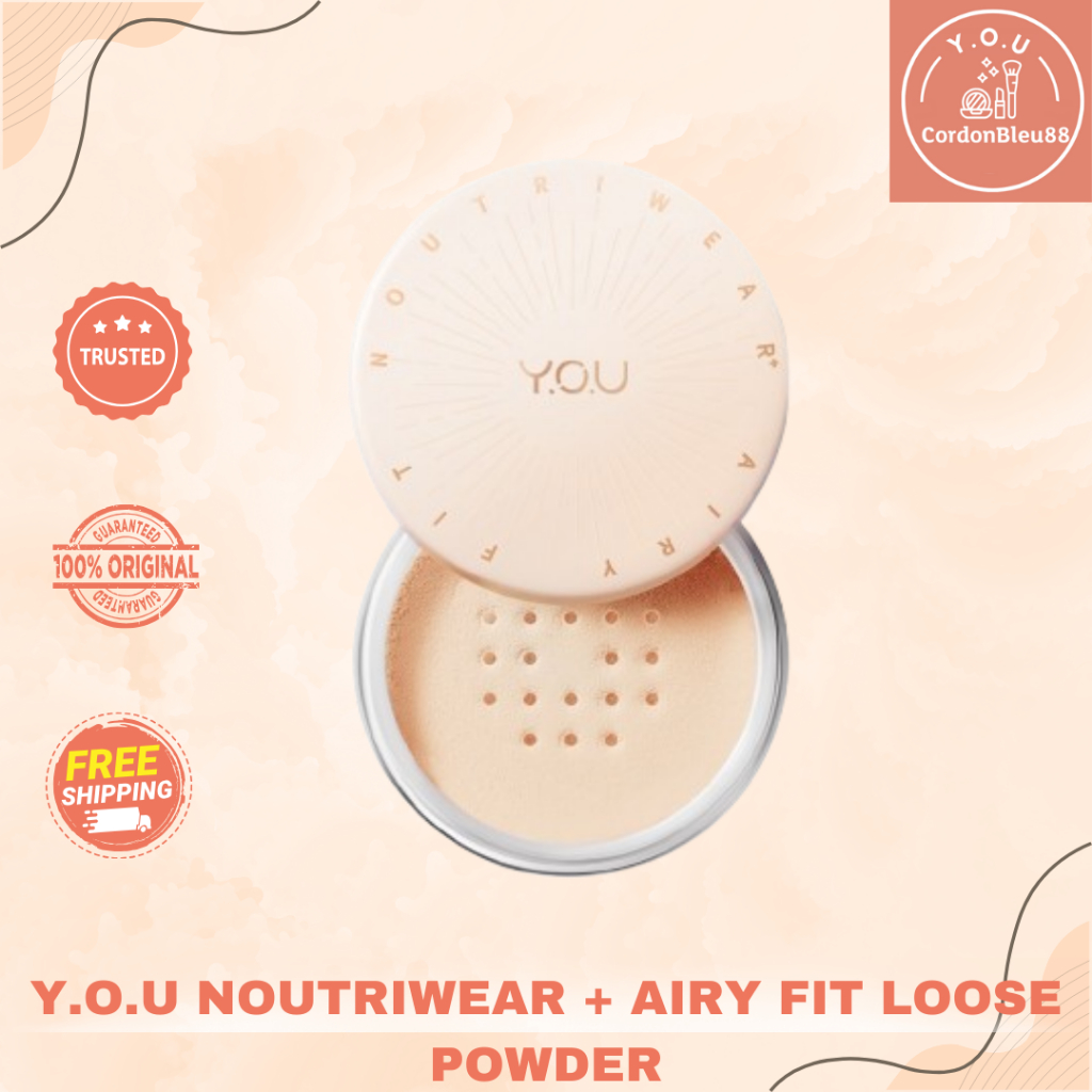 Jual YOU NoutriWear+ Airy Fit Loose Powder | Nourishing | Oil Control ...