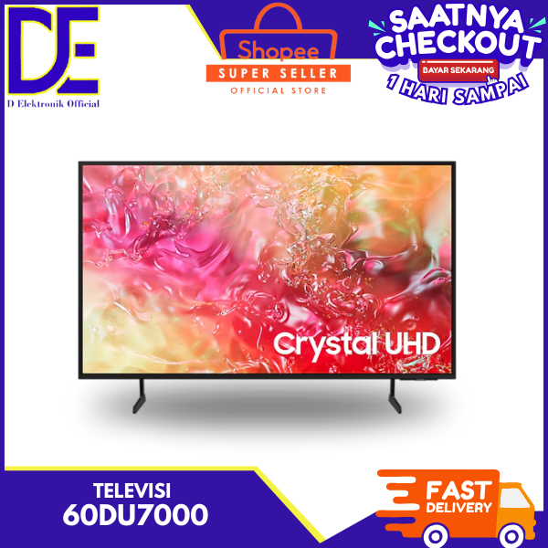 Jual Led Tv 60 Inch DU7000 Samsung 60DU7000 UA60DU7000KXXS UHD 4K Smart ...