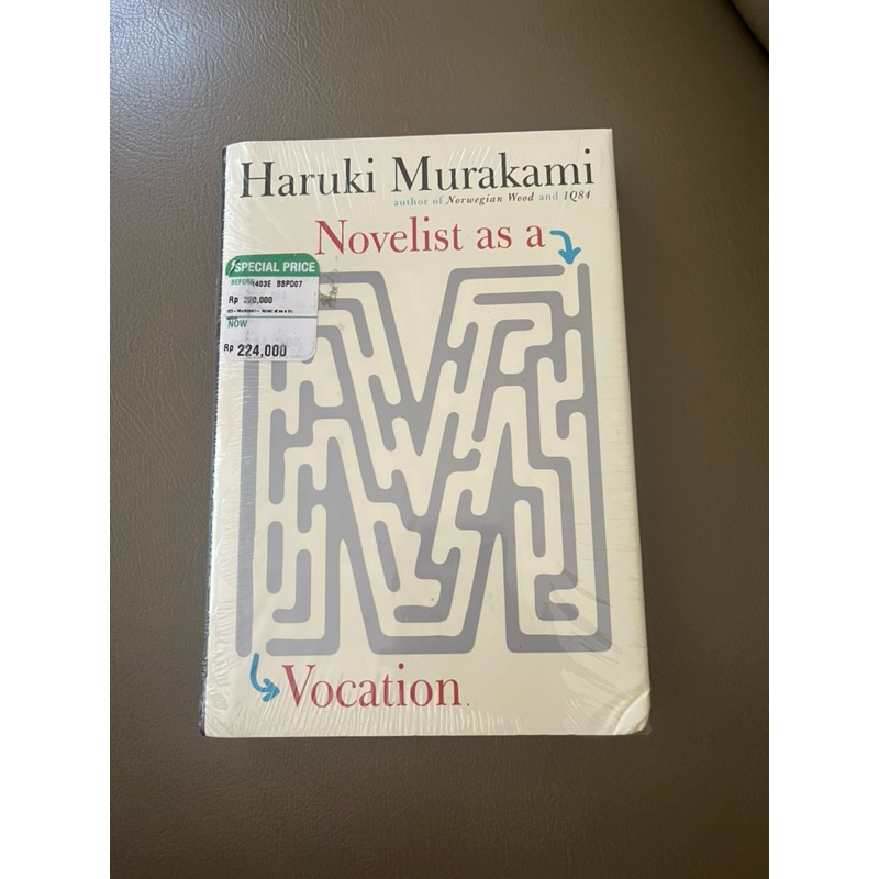 Jual BUKU : NOVELIST AS A VOCATION - HARUKI MURAKAMI | Shopee Indonesia
