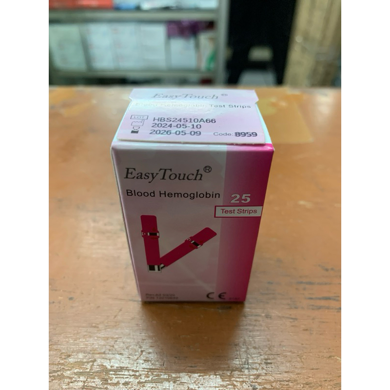 Jual Strip Easy Touch Hb / Stik Easy Touch Hemoglobin isi 25 test Stick ...