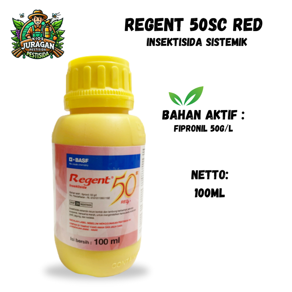 Jual REGENT 50SC 100ML RED INSEKTISIDA SISTEMIK | Shopee Indonesia