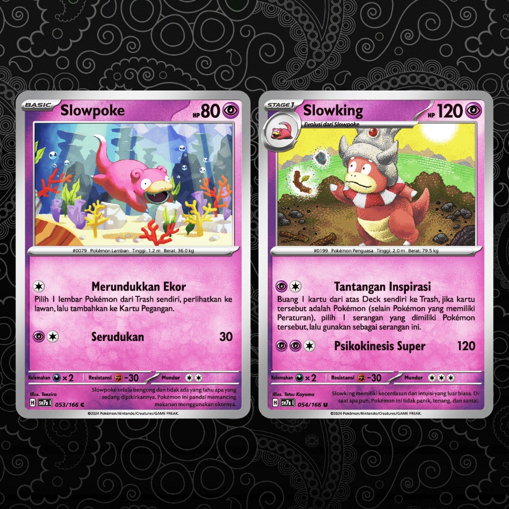 Jual Pokemon Slowpoke Slowking TCG Kartu Pokemon Indonesia ( Harga ...
