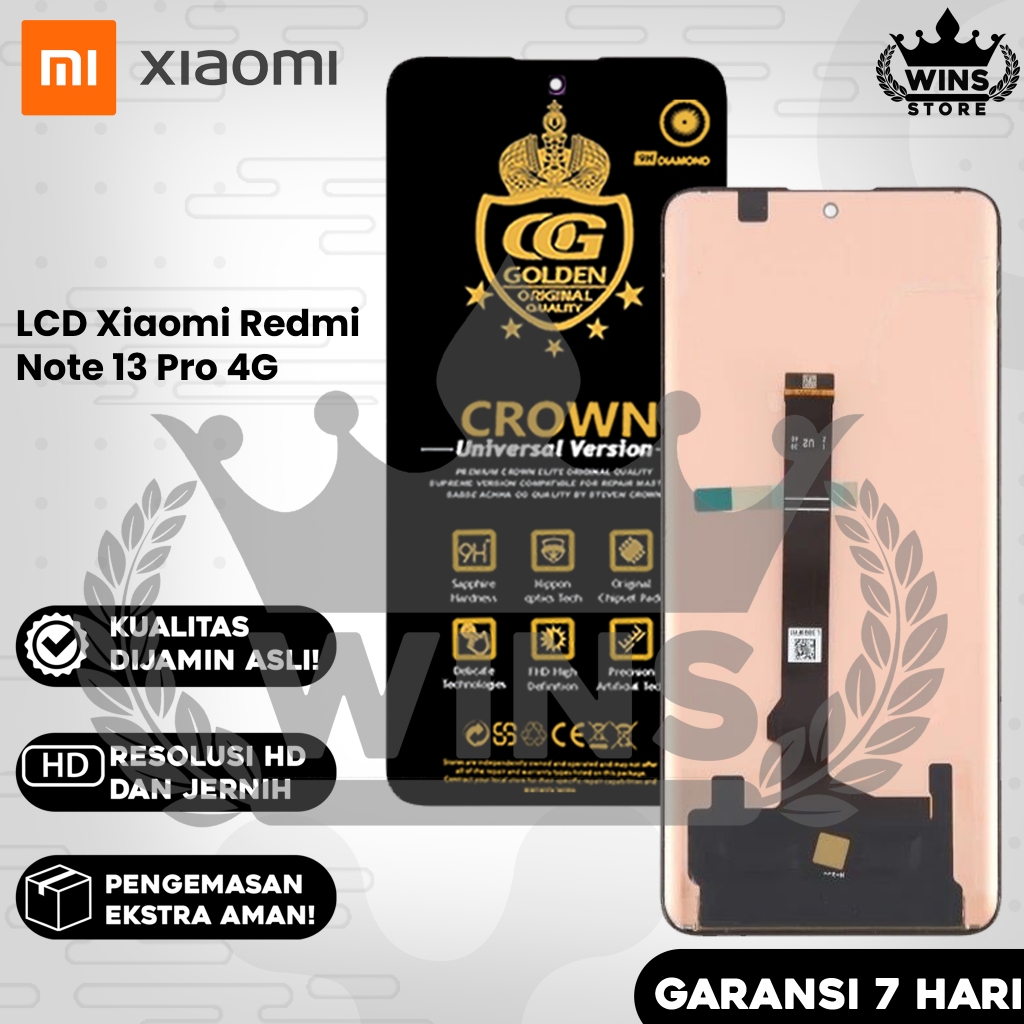 Jual LCD XIAOMI REDMI NOTE 13 PRO 4G FULLSET COMPLETE / REDMI NOTE 13 ...