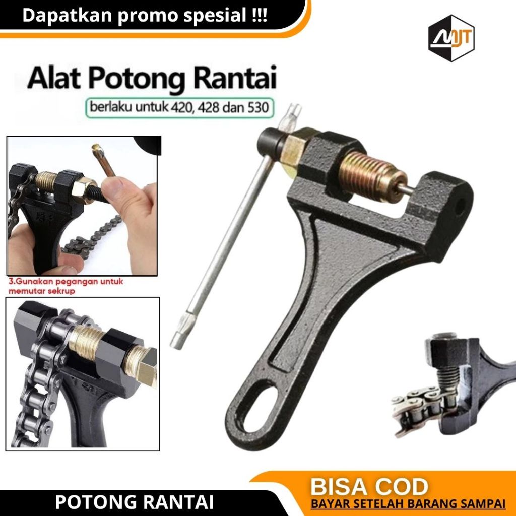 Jual Alat Potong Pemotong Rantai Sepeda Motor Chain Breaker Alat ...