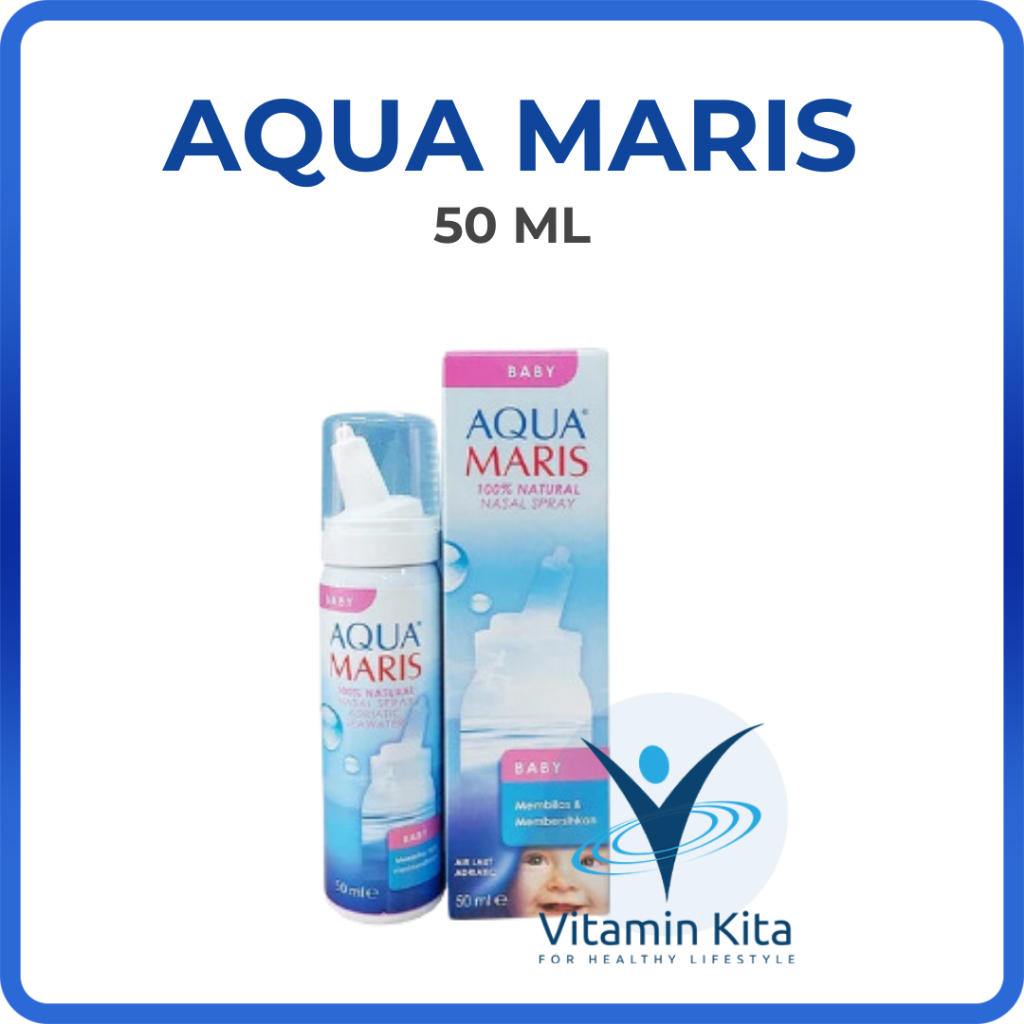 Jual AQUA MARIS BABY NASAL SPRAY 50 ML | Semprot Hidung Bayi (Hidung ...