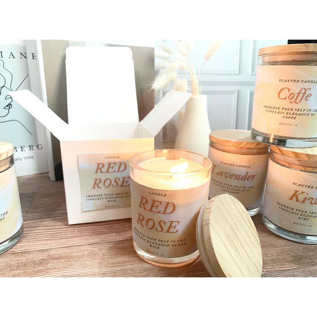 Jual Lilin Aromaterapi Elegan dalam Gelas dengan Aroma Menenangkan dan ...