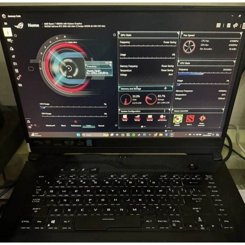 Jual Laptop ASUS ROG ZEPHYRUS GA502IV - R7-4800HS RAM 16GB SSD 1TB ...