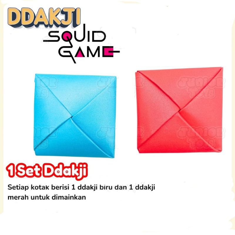 Jual SH_27 DDAKJI Squid Game Set Ddakji | Shopee Indonesia