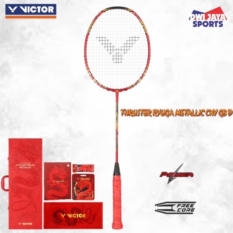 Jual New Limited Edition Raket Badminton THRUSTER RYUGA METALLIC CNY GB ...