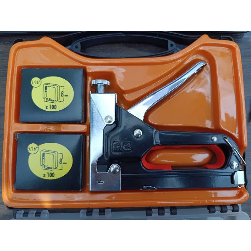 Jual EINHILL Stapler Tembak Gun Tacker 3 in 1 / Alat Paku Tembak ...