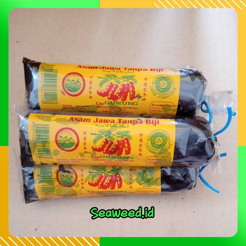 Jual CAP GUNUNG Asam Jawa Tanpa Biji 150gr Promo murah HALAL ...