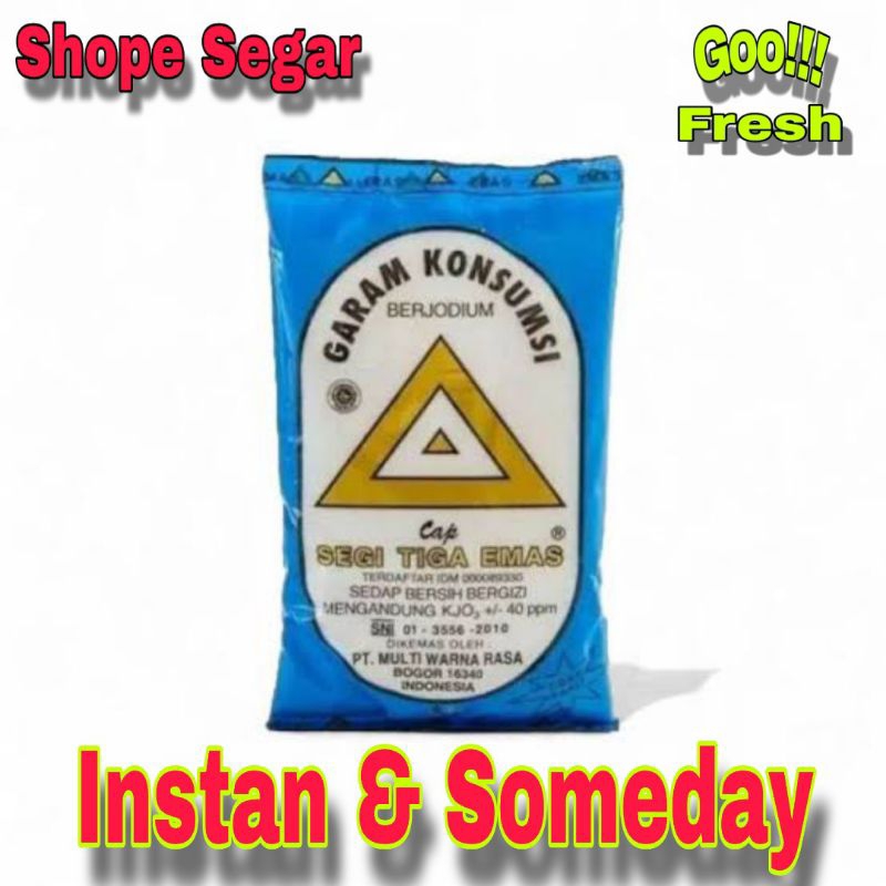 Jual Garam Segitiga Mas Garam Alus Garem Masak 1 pcs | Shopee Indonesia