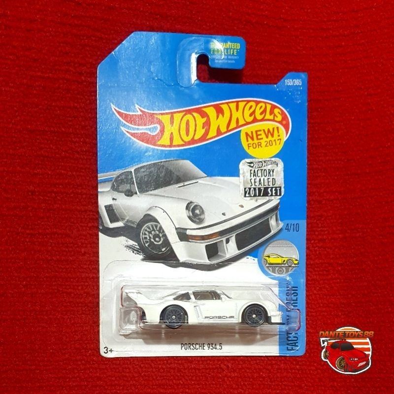 Jual HOT WHEELS Porsche 934,5 FS Factory Sealed KERUT (Cek foto ...
