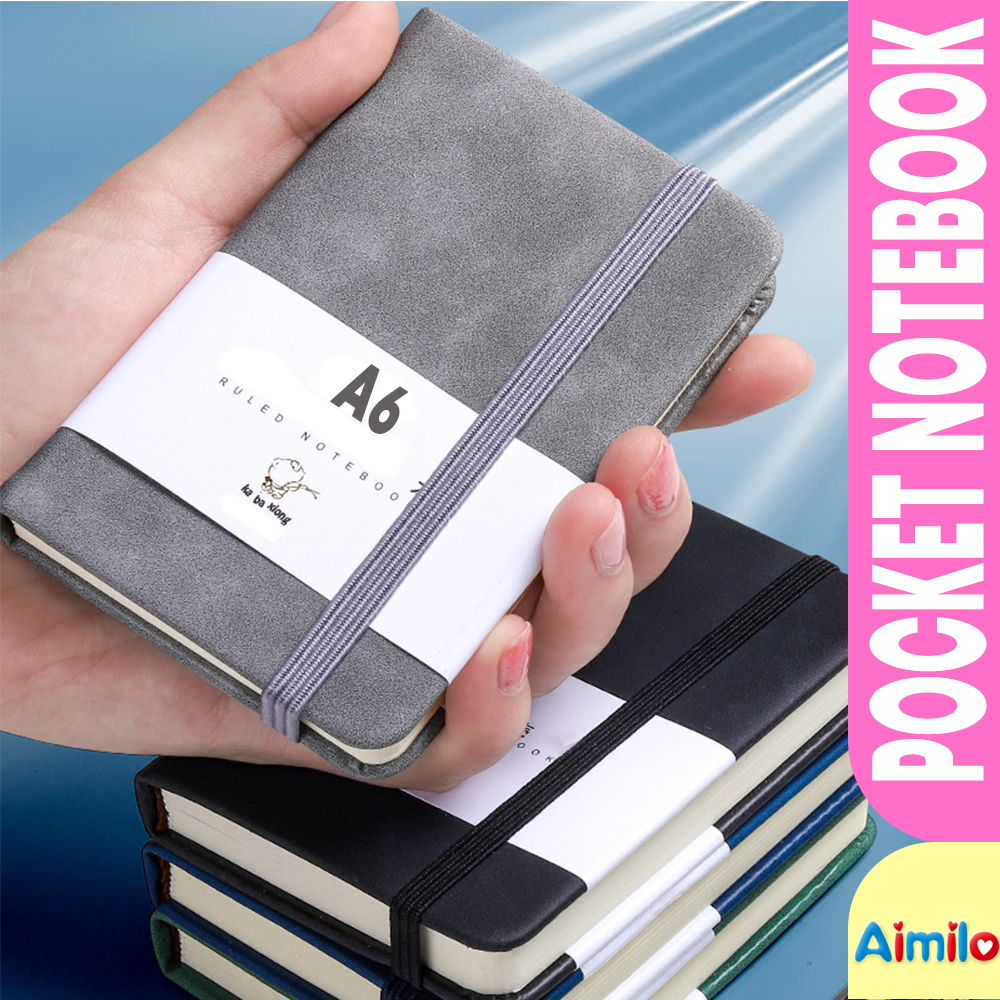 Jual Aimilo Notebook A6 Buku Catatan Kecil Pocket Book Aesthetic ...