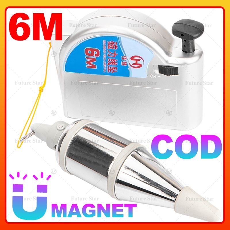 Jual Alat Plumbing / lot Benang Magnet / Magnetic Wire Drop 6M 3 Meter ...