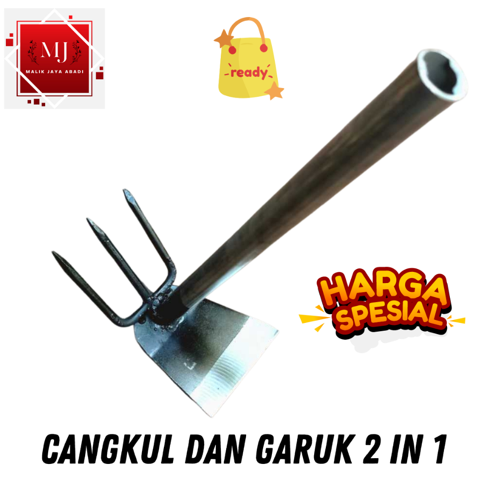 Jual CANGKUL GARUK 2 IN 1 CANGKUL MULTIFUNGSI CANGKUL TANAH GARUK ...