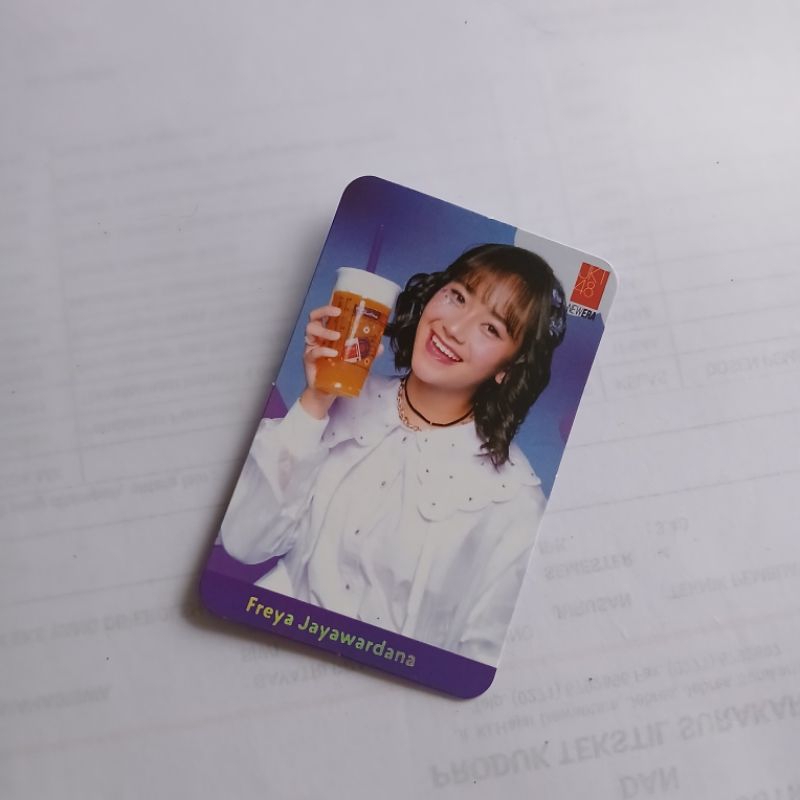 Jual Photocard JKT48 x Chatime Freya Vol 1 Magic Hour | Shopee Indonesia