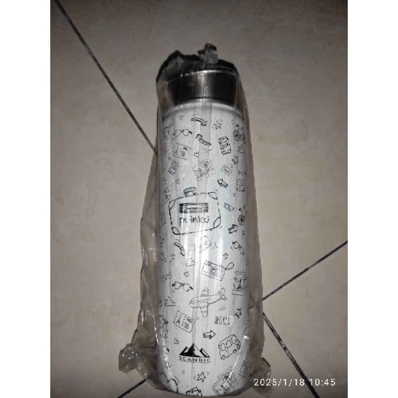 Jual scandic hot and cold bottle poinku indomaret warna putih | Shopee ...