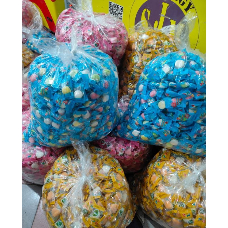 Jual YUPI LOSS 1 BALL KURLEB 3KG ISI MIX RASA | Shopee Indonesia