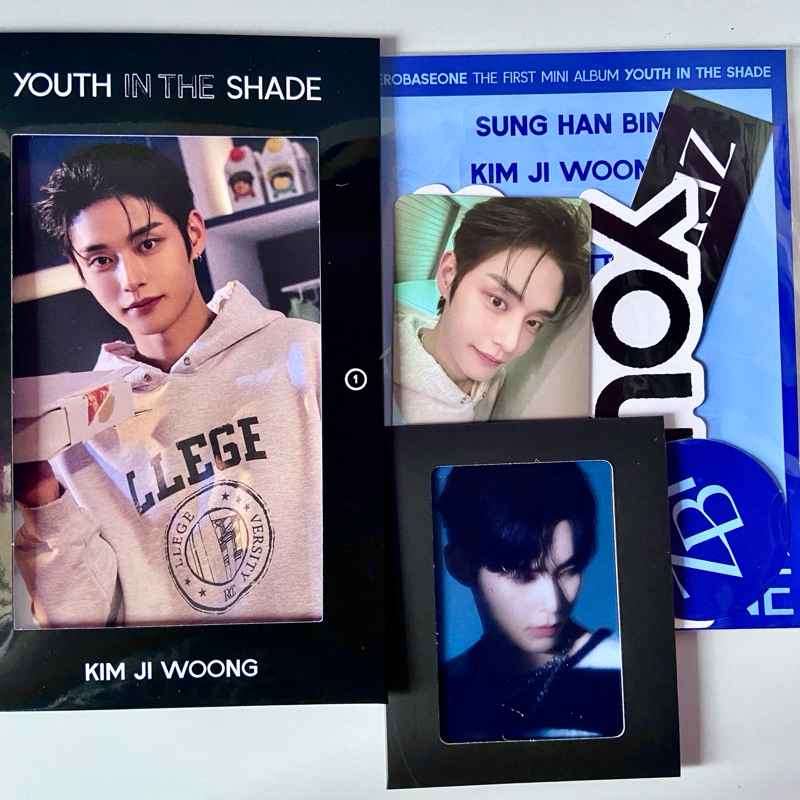 Jual ZB1 YOUTH IN THE SHADE PHOTOCARD JIWOONG | Shopee Indonesia