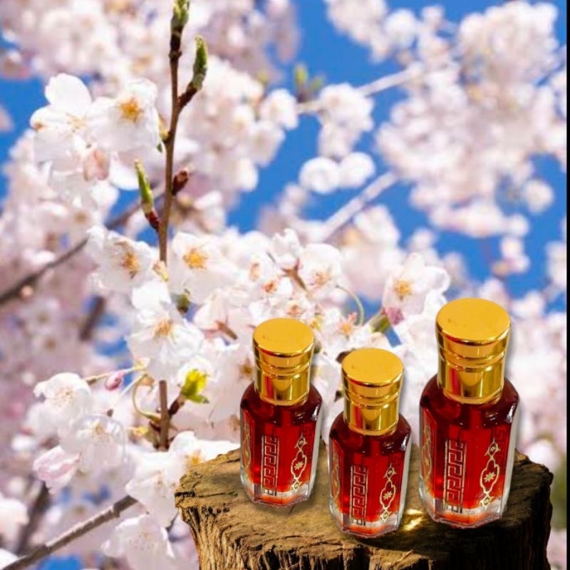 Jual 12 Oud Cherry Flower Natural Perfume Oil ( Perfum Arab Minyak ...