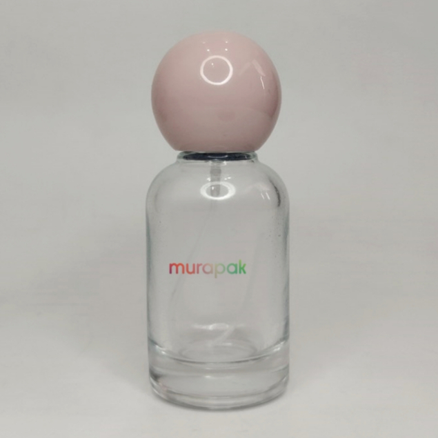 Jual BOTOL PARFUM 30ML BENING/CLEAR BULAT - TUTUP SPRAY BULAT HITAM ...