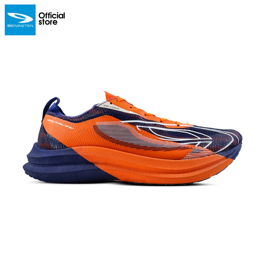 Jual 910Nineten HAZE STRIKE-X Sepatu Lari - DARK-NAVY/JINGGA/PUTIH ...