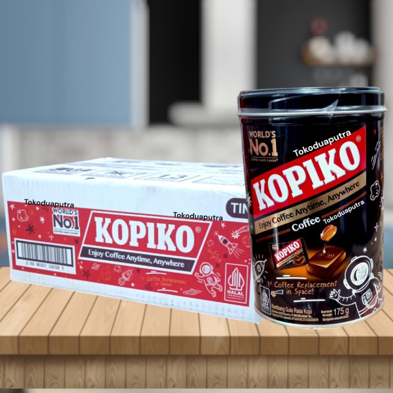Jual Permen Kopiko Kaleng 175 Gr X 12 kaleng / Kopiko Candy kaleng 175 ...