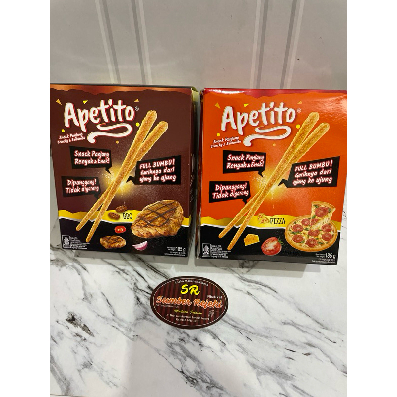 Jual APETITO SNACK PANJANG CHRUNCHY & BERBUMBU ISI 10 BUNGKUS | Shopee ...