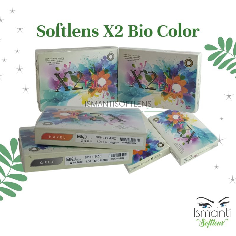 Jual SOFTLENS WARNA X2 Bio Color Diameter 14.5 mm Tersedia Ukuran ...