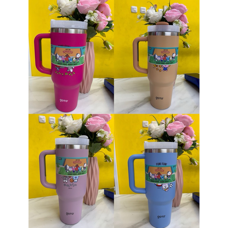 Jual K-joy tumbler BT21 versi BASIC MUSIC SPORT botol minum rrady ...